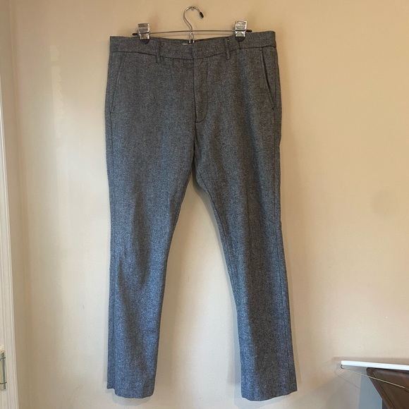 Goodfellow & Co | Pants | Goodfellow Heather Grey Slim Wool Blend Pants ...